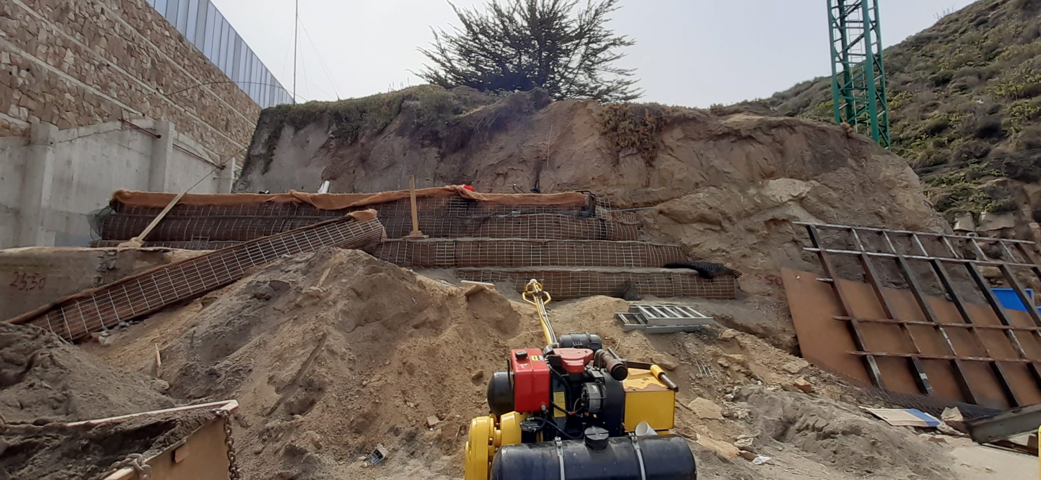 Muro TEM Green Hotel Punta Piqueros, Concón – R&V